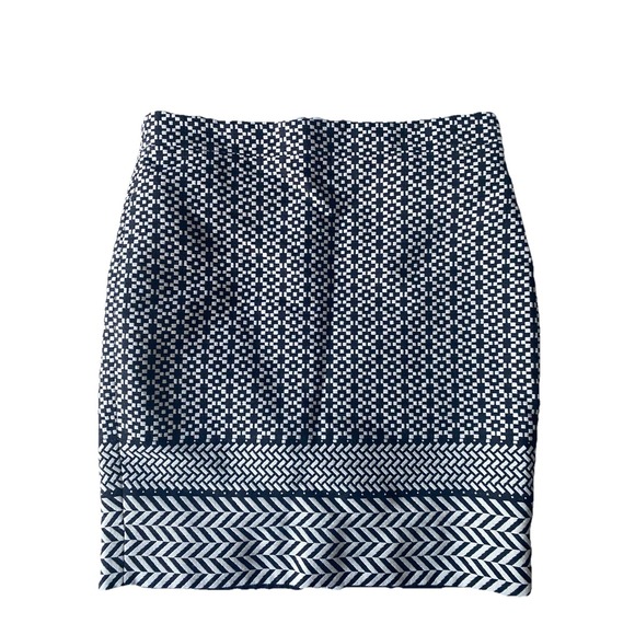 J. Crew | Skirts | Jcrew Womens Sz 6 Geometric Tweed Mini Skirt In ...